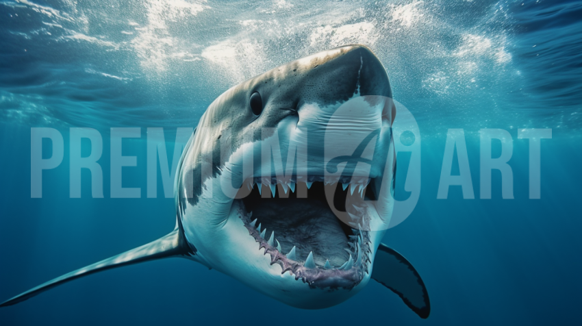 Shark 2 - Photo #213 - Premium AI Art - AI Generated Stock Photos
