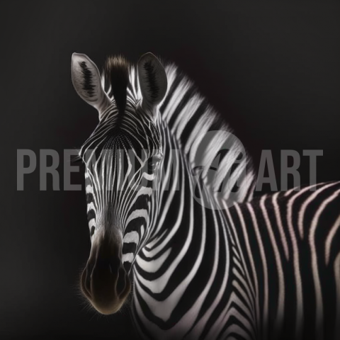 Zebra - Photo #199 - Premium AI Art - AI Generated Stock Photos
